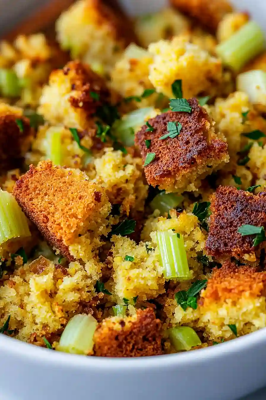 Traditional Cornbread Stuffing - theamazingfood
