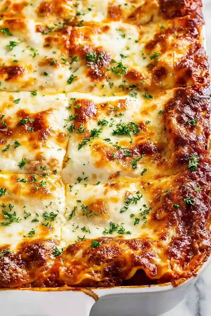 Traditional Beef Lasagna - theamazingfood