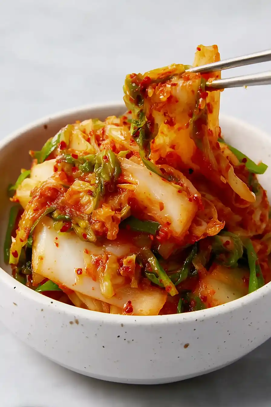 Fermented Cabbage Kimchi - theamazingfood