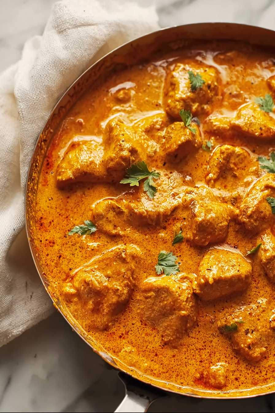 Simple Butter Chicken with Coconut Milk - theamazingfood