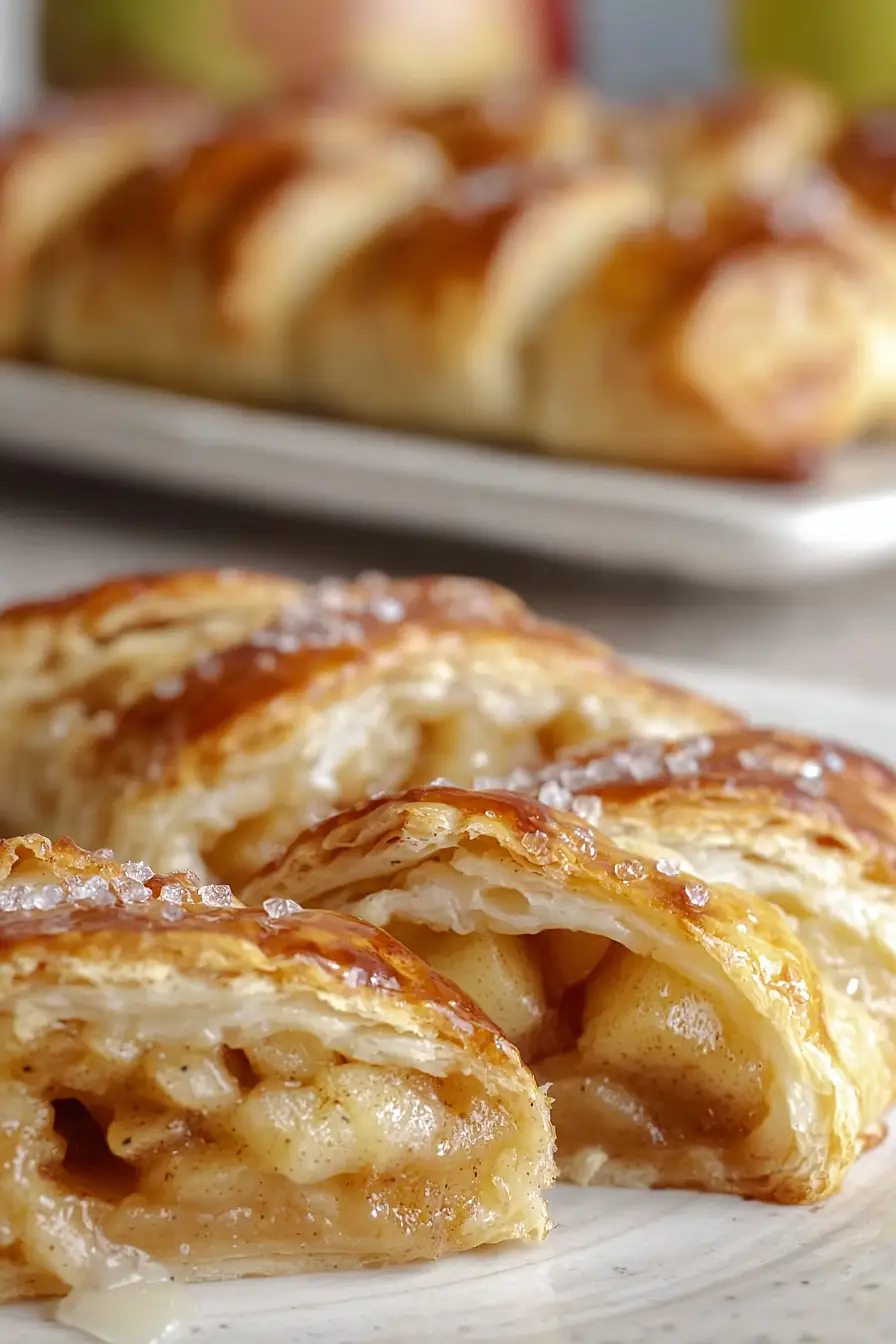 Classic Apple Puff Pastry - theamazingfood