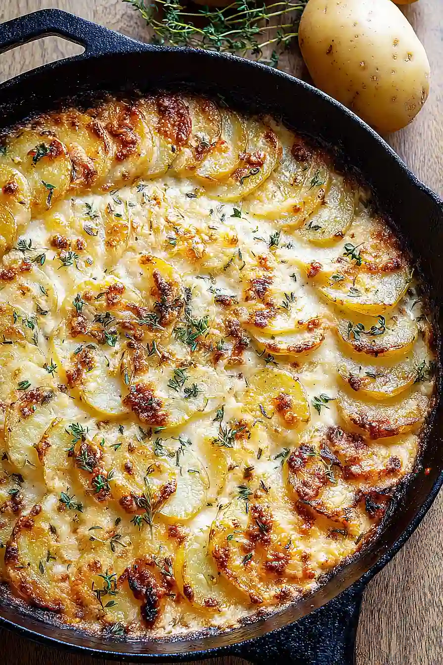 Rich Potato Gratin - theamazingfood