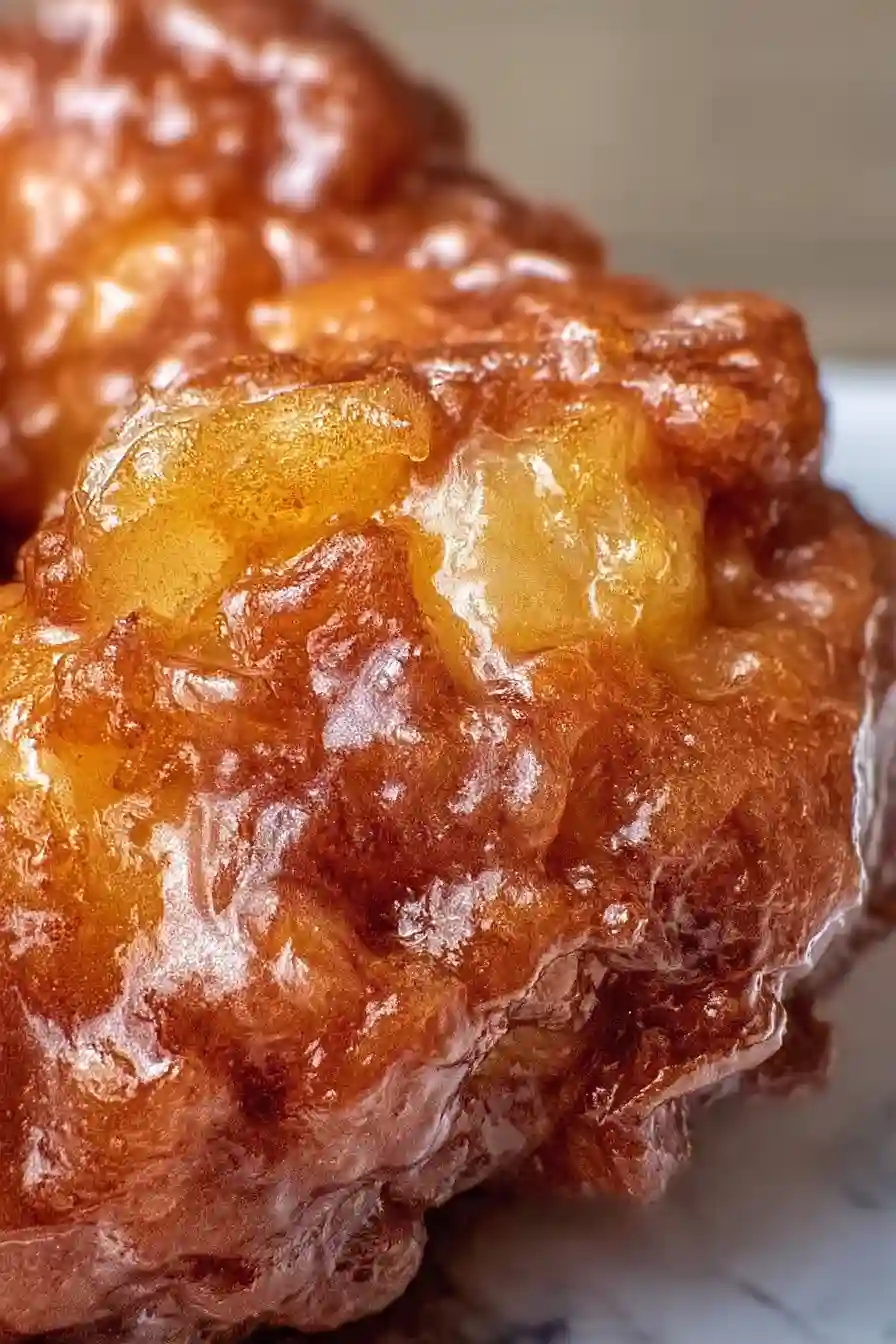 Cinnamon BIG APPLE FRITTERS - theamazingfood