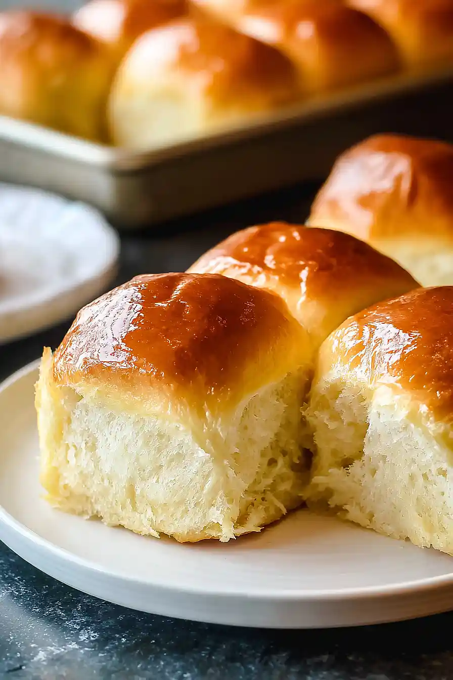 Tender Japanese Dinner Rolls - theamazingfood
