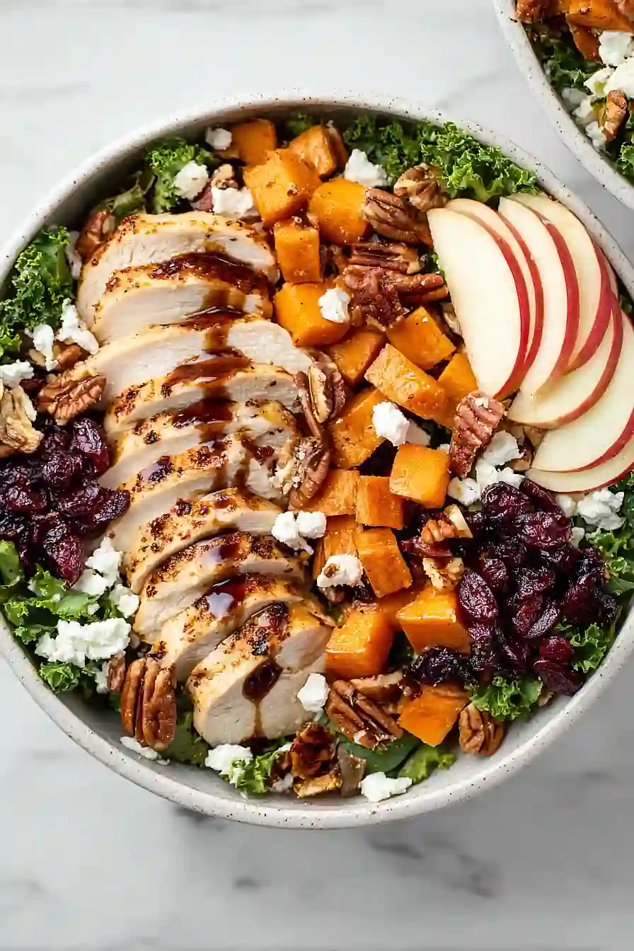 Sweet Potato Fall Harvest Salad - theamazingfood