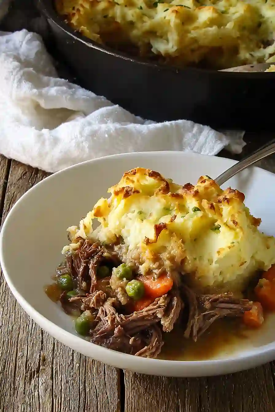 Easy Shepherd's Pie with Pot Roast - theamazingfood