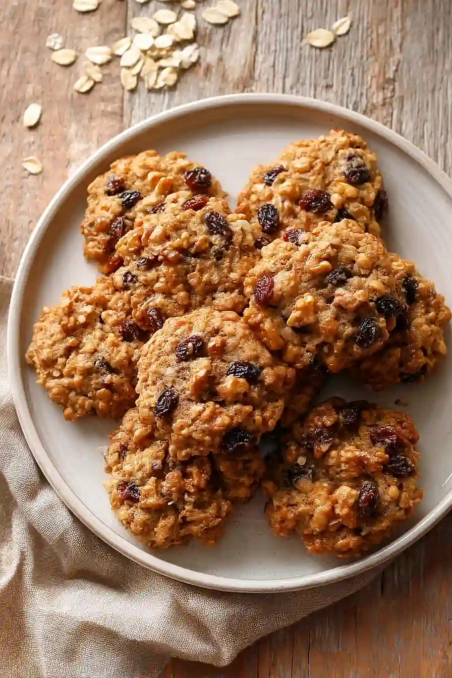 Homemade Oatmeal Raisin Cookies - theamazingfood