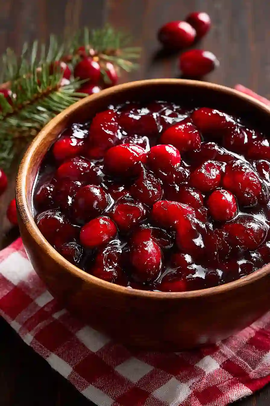 Tangy Maple Cranberry Sauce - theamazingfood