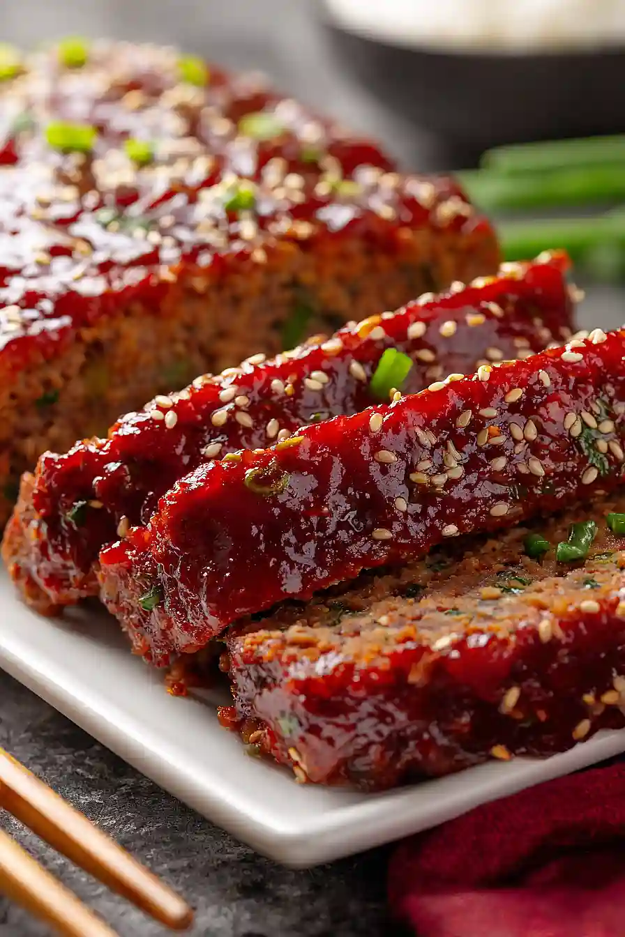 Asian-Inspired Korean Meatloaf - theamazingfood