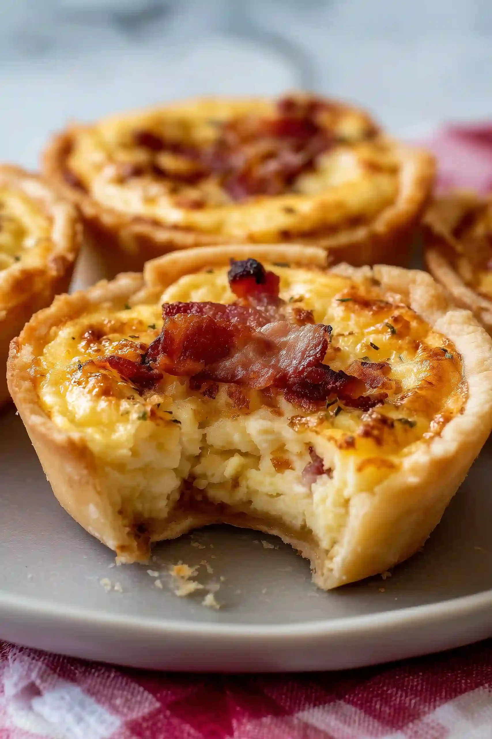 Delicious Mini Quiche Lorraine - theamazingfood