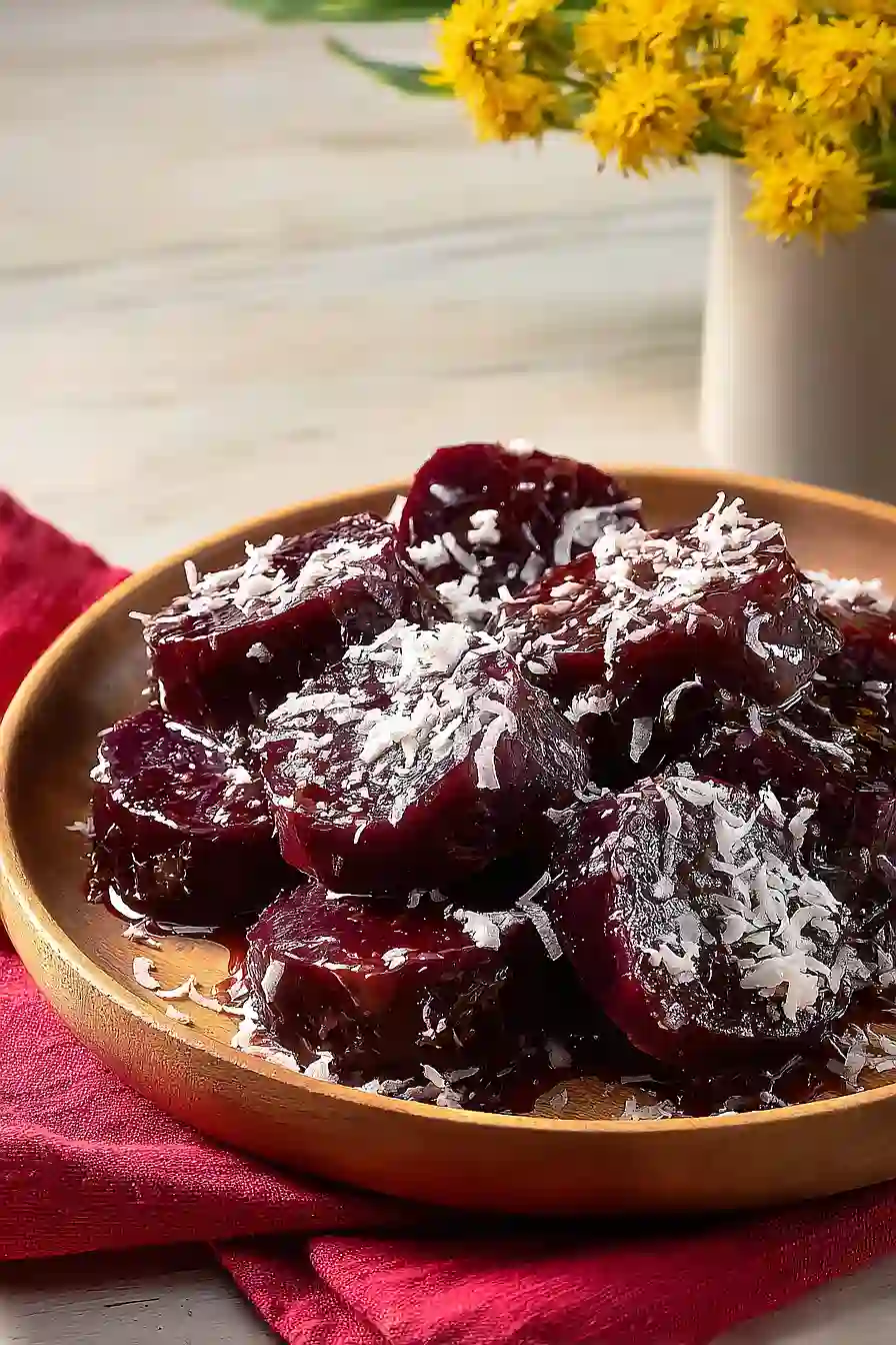 Tasty Candied Purple Yams - theamazingfood