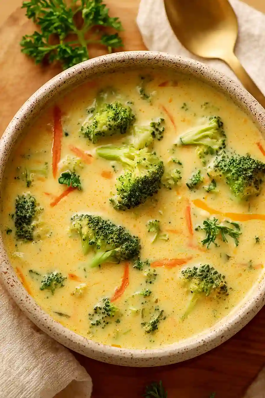 Simple Copycat Panera Broccoli Cheddar Soup - theamazingfood