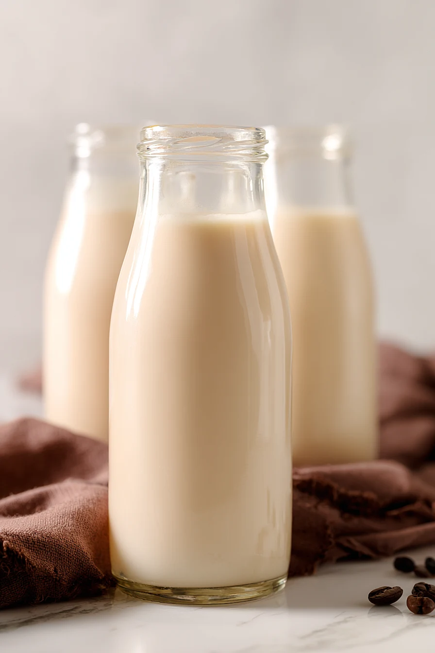 Quick Homemade Irish Coffee Creamer - theamazingfood