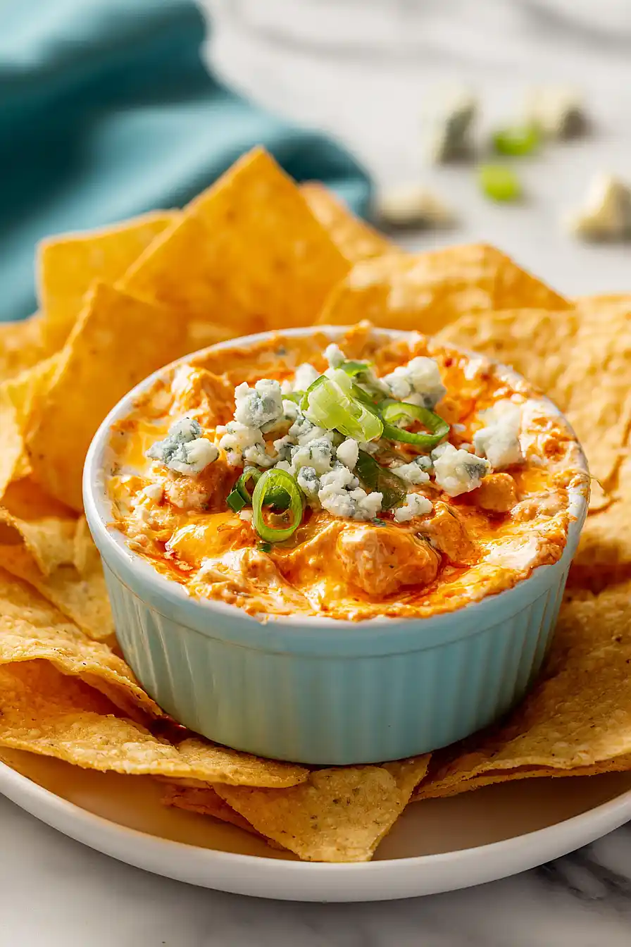 Quick Buffalo Turkey Dip - theamazingfood