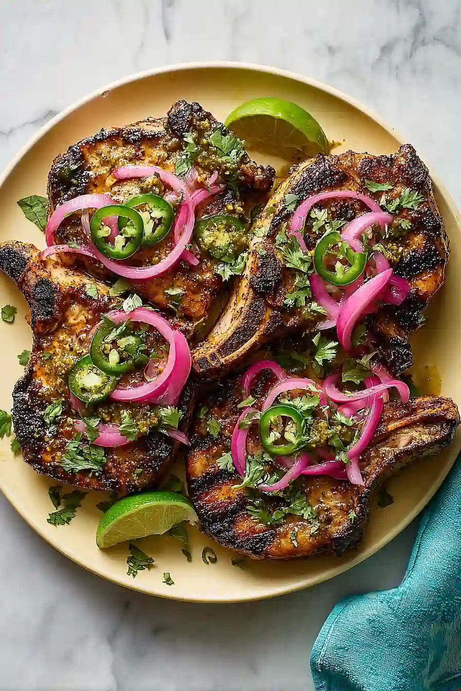 Quick Jalapeno Pork Chops - theamazingfood