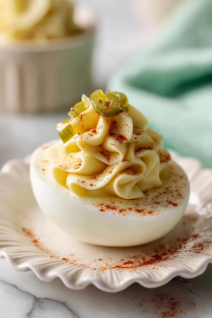Quick Deviled Eggs with Miracle Whip - theamazingfood
