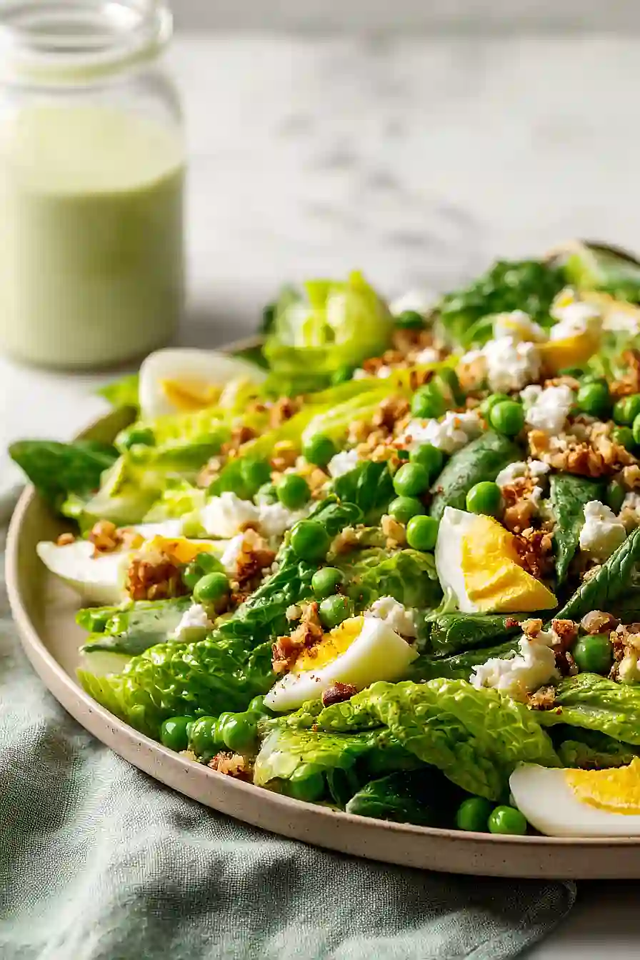 Creamy Easter Pea Salad - theamazingfood