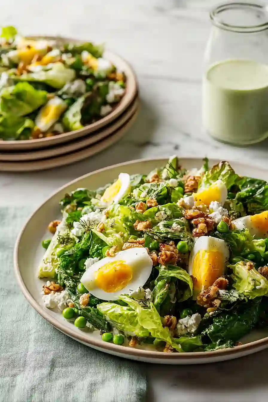 Creamy Easter Pea Salad - theamazingfood